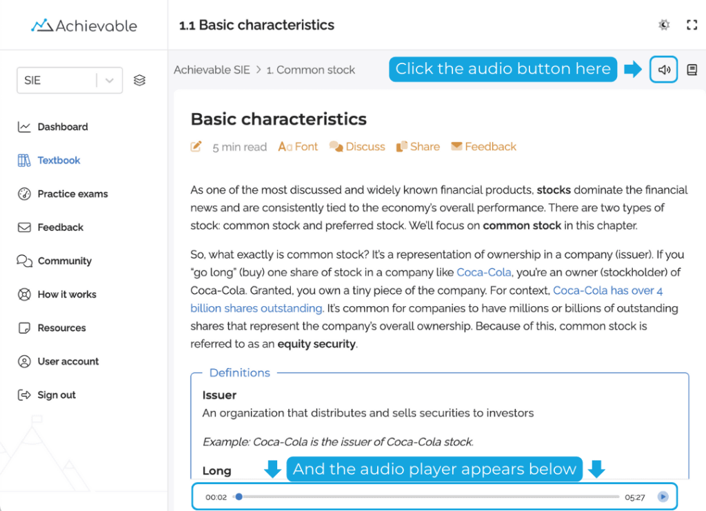 Achievable launches new audio feature for convenient studying ...